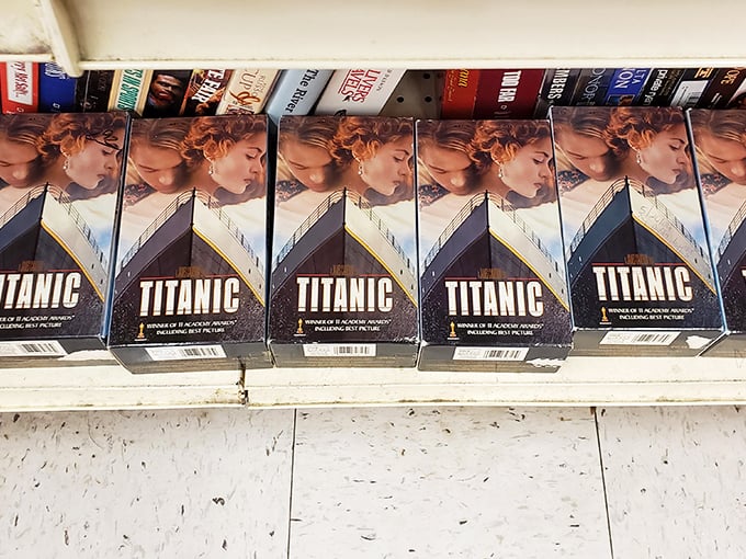 A "Titanic" discovery indeed! VHS tapes may be technological dinosaurs, but there's something charmingly nostalgic about these plastic time capsules.