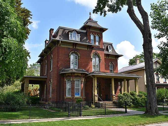 This isn't just a house—it's Victorian architecture showing off with the confidence of someone who knows they look good.
