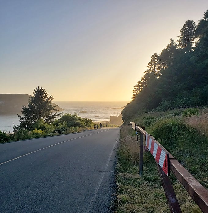 The road to paradise isn't always difficult. Sometimes it's a well-maintained highway with stunning ocean views at every turn.
