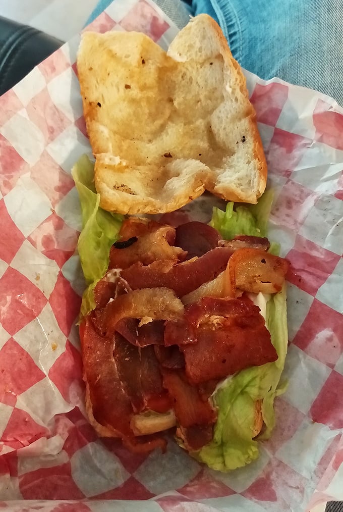 This BLT isn't trying to reinvent the wheel—just perfect it with a generous stack of crispy bacon that makes every bite a textural adventure.