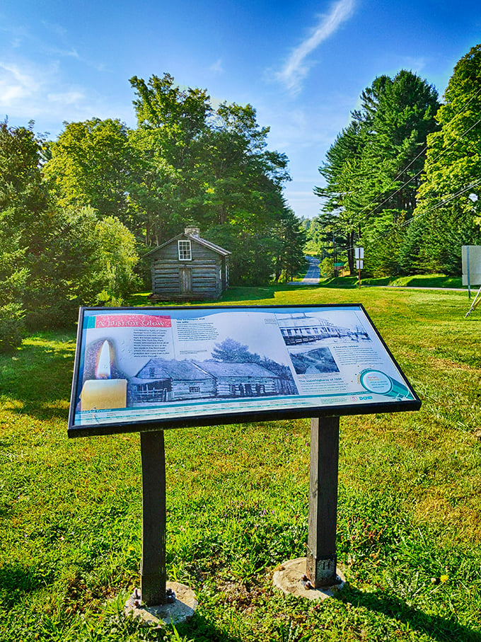 History meets astronomy at this preserved cabin. During the day, it tells stories of Pennsylvania's past; at night, it watches the stars.