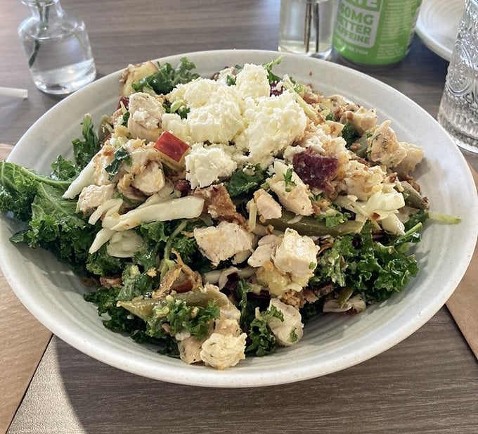 A salad that actually satisfies – proof that "eating your greens" can be a celebration rather than a chore.