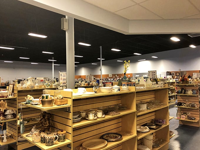 Dish paradise for collectors and practical shoppers alike – where yesterday's serving pieces await tomorrow's dinner parties.
