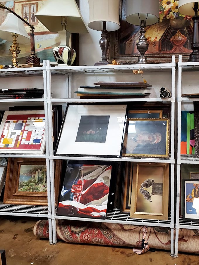 Art for every wall and every mood. That Coca-Cola print might be the conversation starter your kitchen has been missing.