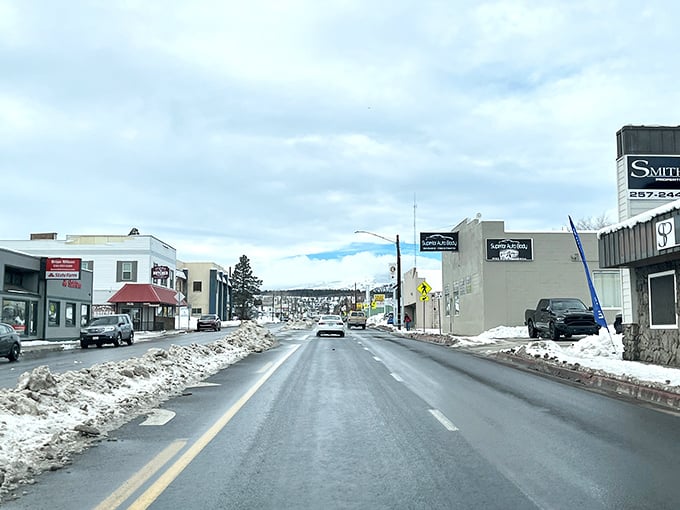 Winter in Susanville means navigating snow banks instead of traffic jams—a fair trade for most retirees seeking peaceful mountain living.