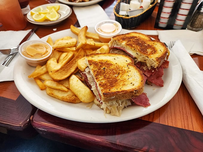 The Reuben's sophisticated cousin—this patty melt combines melty cheese and savory meat in a relationship that was clearly meant to be.