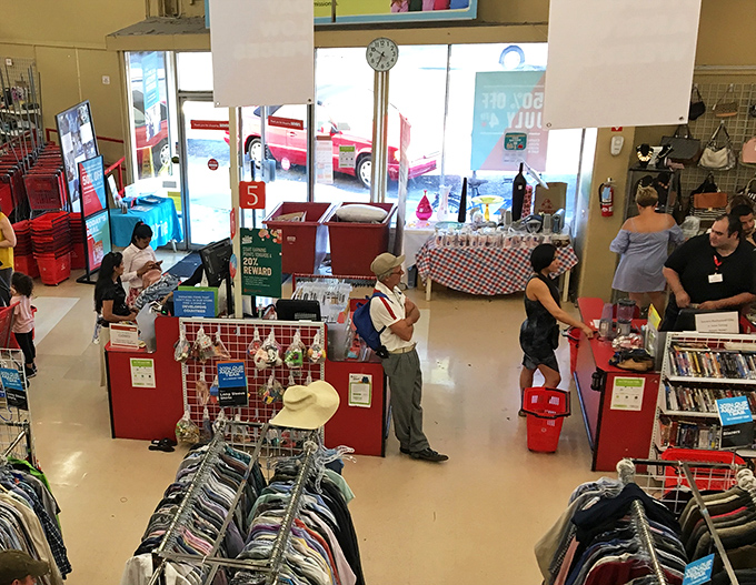 The checkout experience—where strangers become momentary comrades united by the thrill of the find and reusable Target bags.