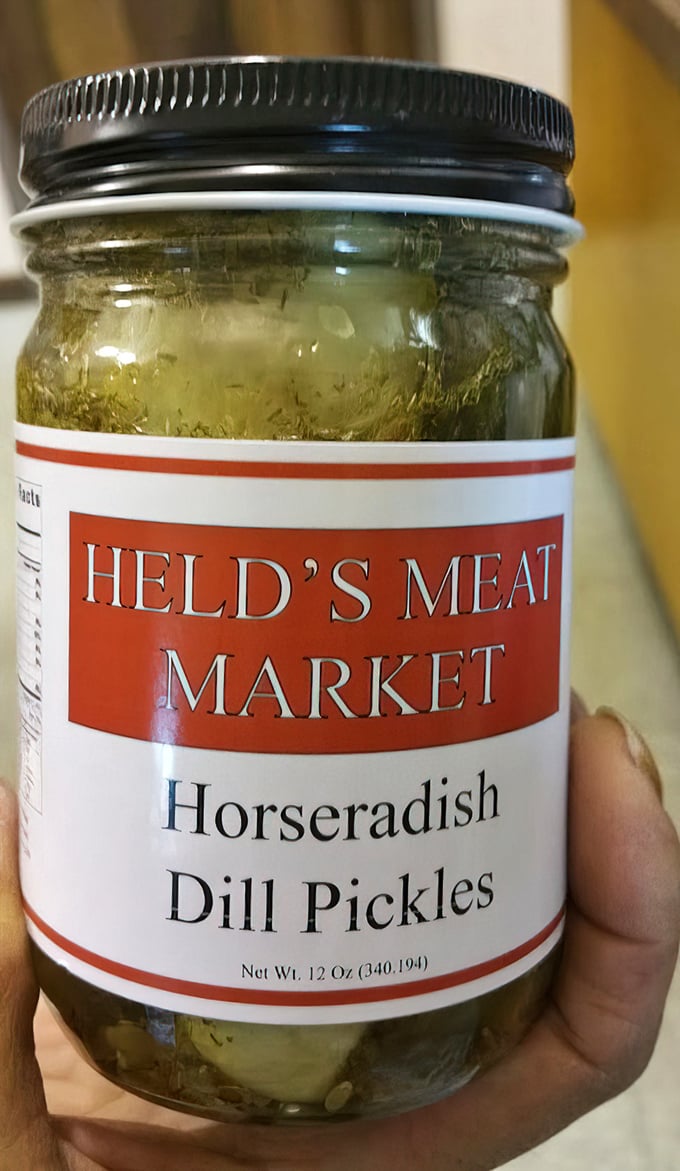Horseradish dill pickles that don't whisper flavor – they announce it. The perfect sidekick to those legendary meat sandwiches you're about to make.