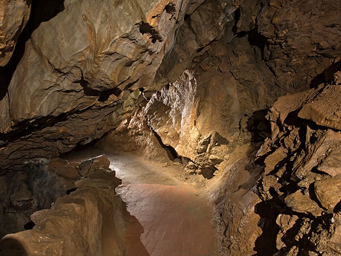 The mysterious Lost River slips between rocky crevices, keeping its ultimate destination a secret even from modern science.