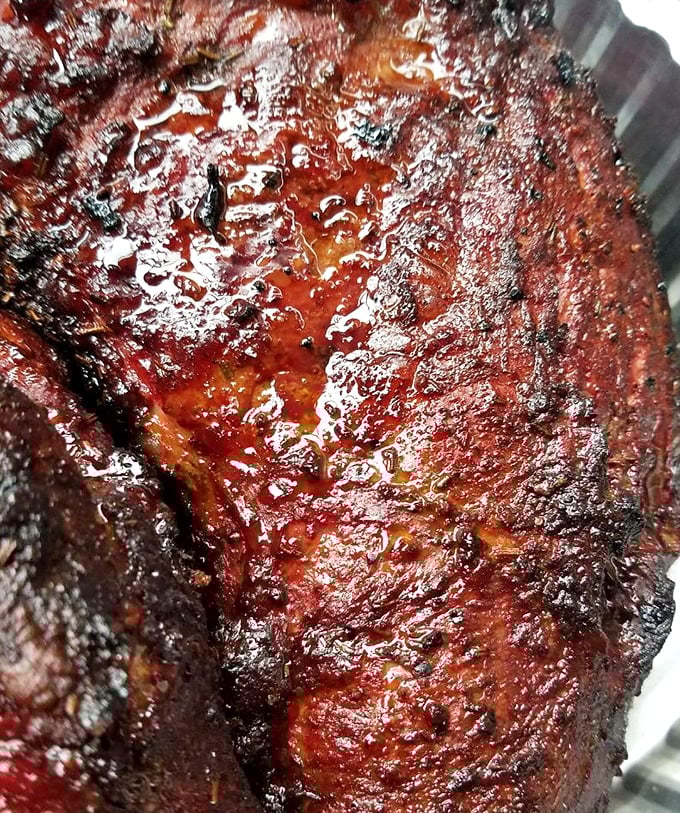 Tri-tip sliced to perfection, revealing the kind of tenderness that makes carnivores swoon.
