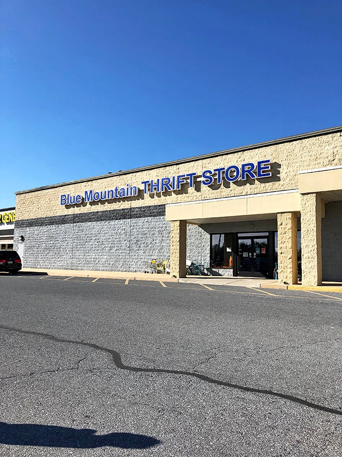 Blue Ridge's spacious layout promises room to browse without feeling cramped - shopping comfort at its finest.