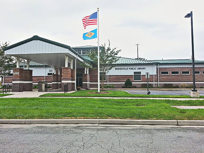 Bridgeville's public library stands as a proud testament to community values and the enduring power of books.