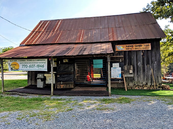 Old wooden buildings and rustic charm define this tiny town where your retirement dollars stretch like taffy.