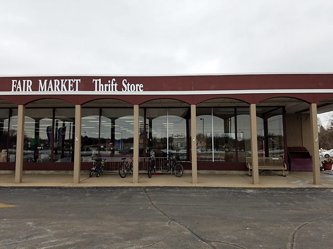 Fair Market's simple storefront hides a world of possibilities - sometimes humble exteriors hold the best surprises.