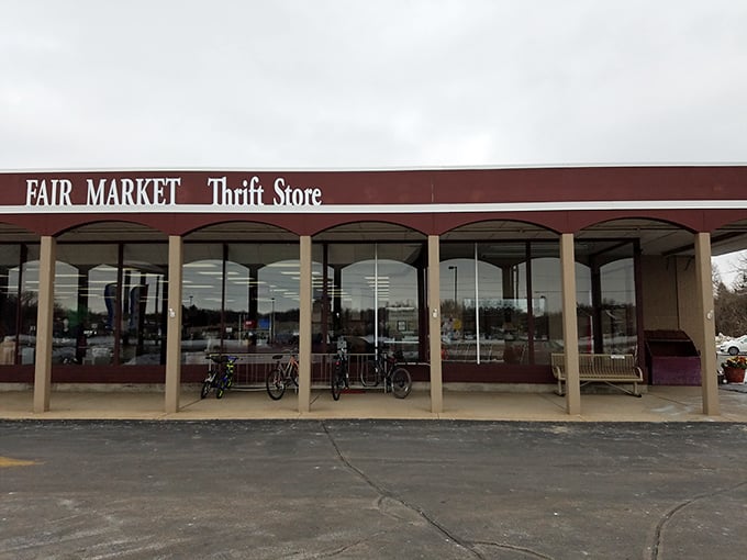 Fair Market's simple storefront hides a world of possibilities - sometimes humble exteriors hold the best surprises.