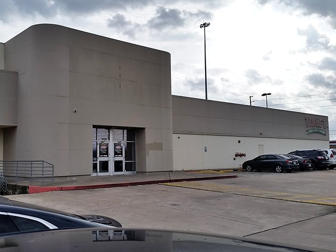 Family Thrift Center's simple exterior belies the complex strategy of timing your visit just right for maximum savings.