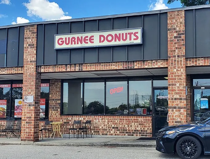 Gurnee Donuts proves great donuts don't need fancy packaging. This brick storefront houses some serious donut-making talent.