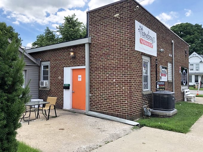 Small brick buildings often hide the biggest flavors - this neighborhood spot proves that rule beautifully.