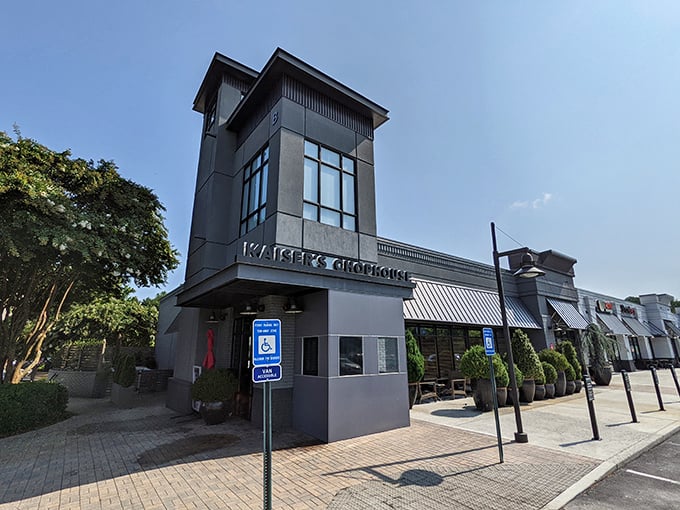Kaiser's Chophouse brings sleek, modern architecture to the steakhouse scene – like James Bond decided to open a restaurant.