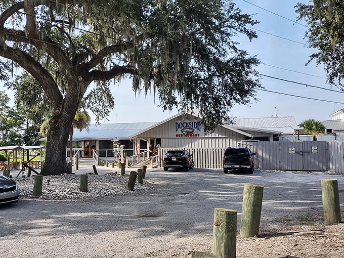 Historic Beaufort provides the perfect backdrop for this charming waterfront dining destination that locals treasure.