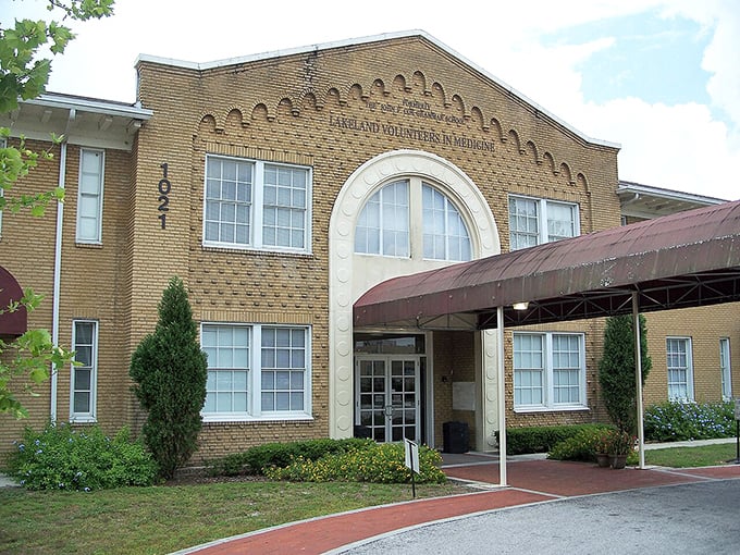 Lakeland's brick buildings house community treasures where neighbors gather to share local stories.