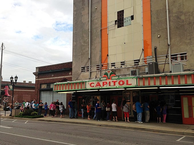 Princeton's historic Capitol Theater marquee still lights up the night, offering entertainment at prices that won't drain retirement accounts.