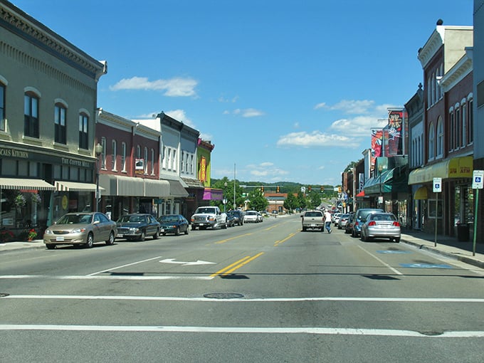 Radford’s bustling downtown, filled with shops and historic buildings, brings lively energy to every street.