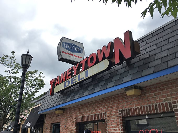 Taneytown Deli's vintage sign has been guiding hungry Marylanders to sandwich bliss for generations. Some landmarks feed the soul.