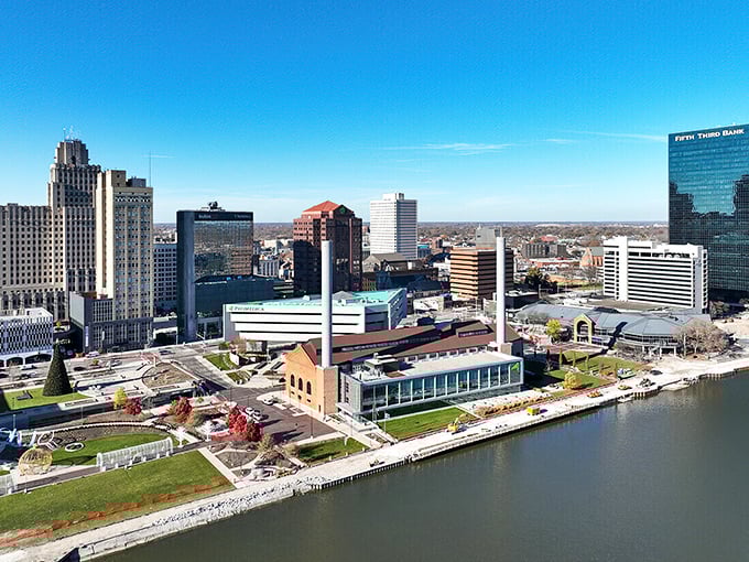 Toledo's impressive skyline belies its surprisingly affordable dining scene—big city views, small town tabs.