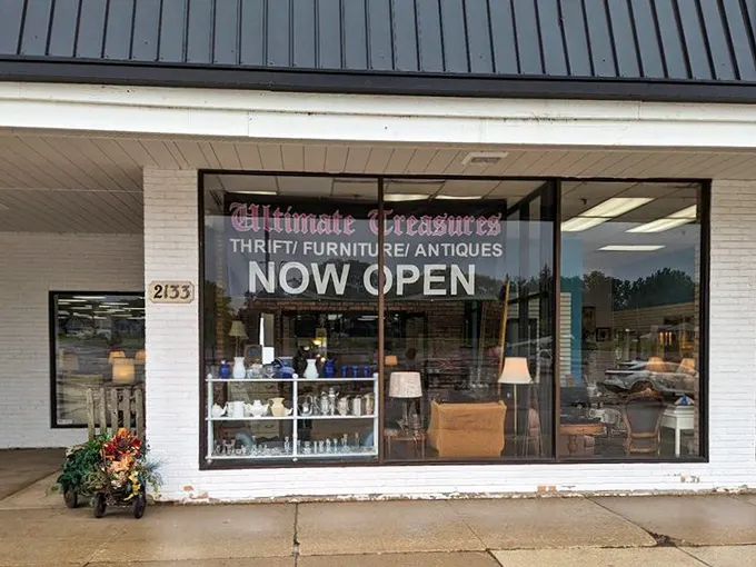 "Ultimate Treasures" isn't just a name - it's a promise this storefront clearly intends to keep.