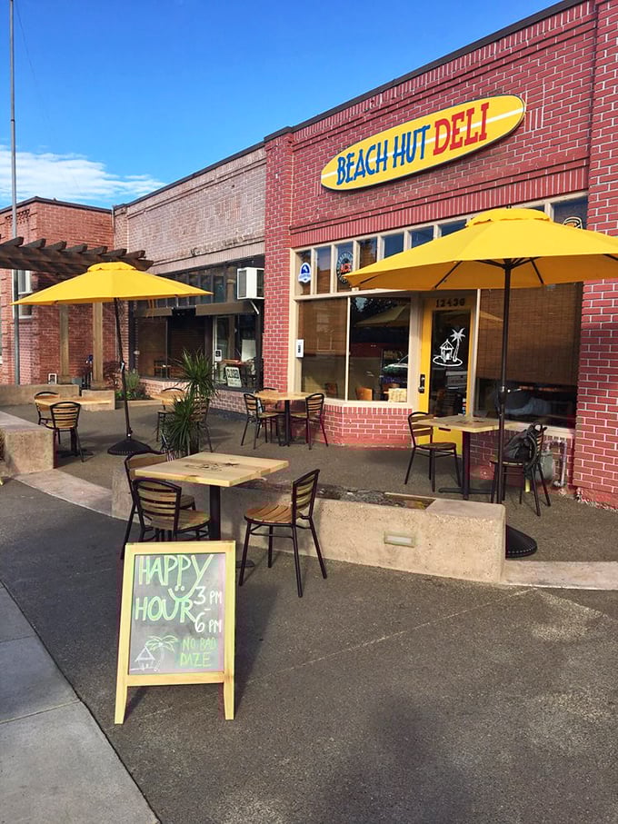 Happy hour at a deli? Now that's what I call adulting done right. 