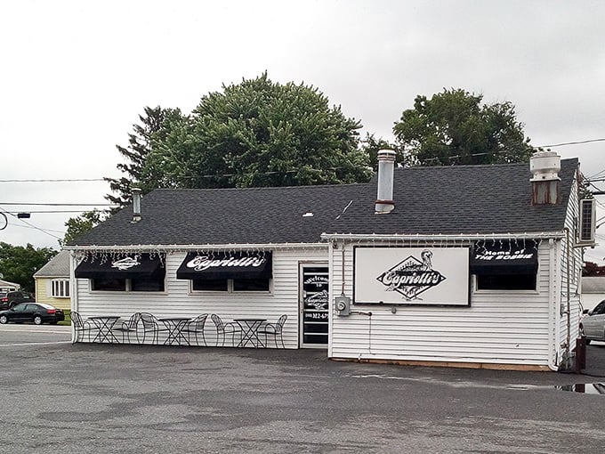 Simple white walls hiding complex flavors – sometimes the best surprises come in understated packages.