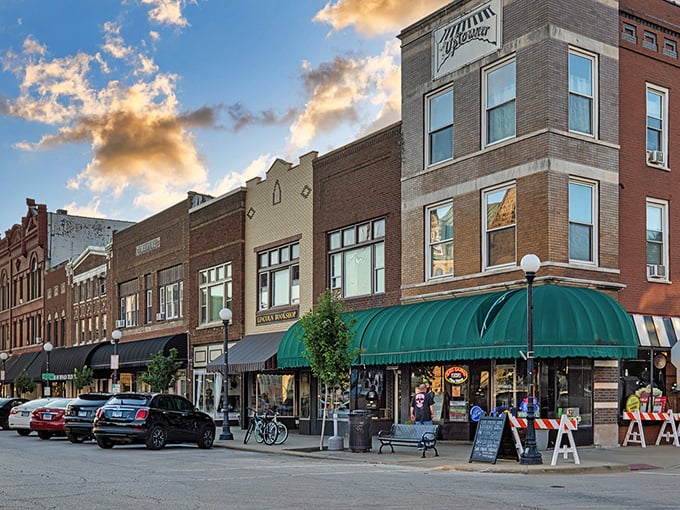 Brick by glorious brick, Charleston's storefronts form a timeline of taste, where even the awnings seem to wave hello at a pace that invites lingering.