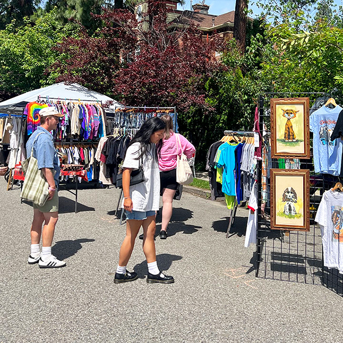 From tie-dye to treasures, this eclectic market proves one person's past is another's perfect find.