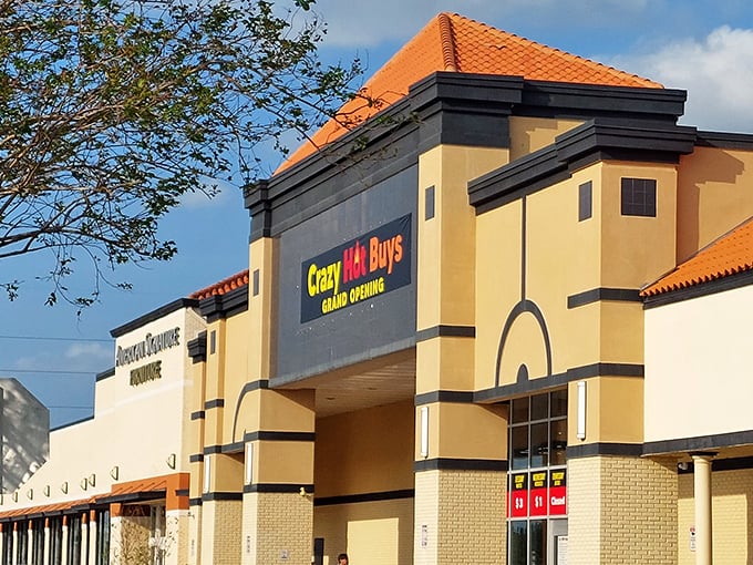 When a store puts its bold promises right on the storefront, you know they're confident about delivering those incredible savings.