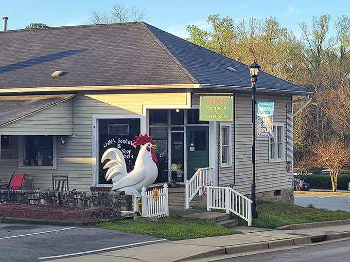 When your restaurant lives in a converted house, you know it's serving comfort food. 
