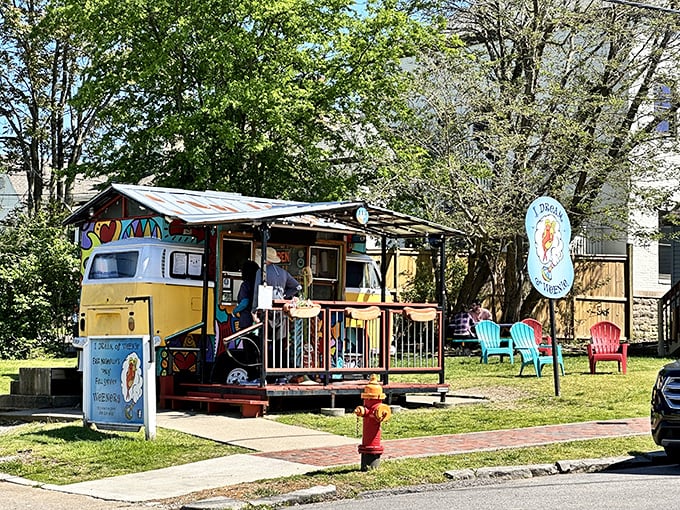 Mobile magic meets culinary creativity in this rolling testament to American ingenuity and good taste.