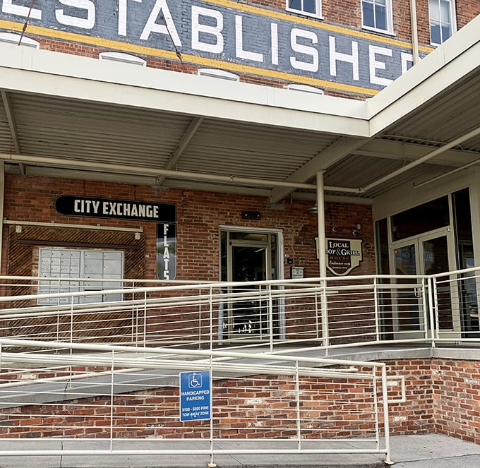 City Exchange indeed—trade your hunger for happiness at this historic Harrisonburg beef headquarters.