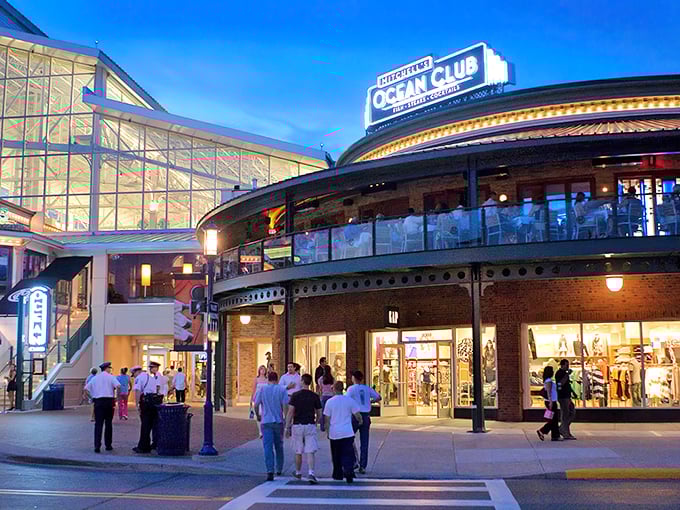 Those curved lines and nautical touches transport you straight to the coast without leaving central Ohio.