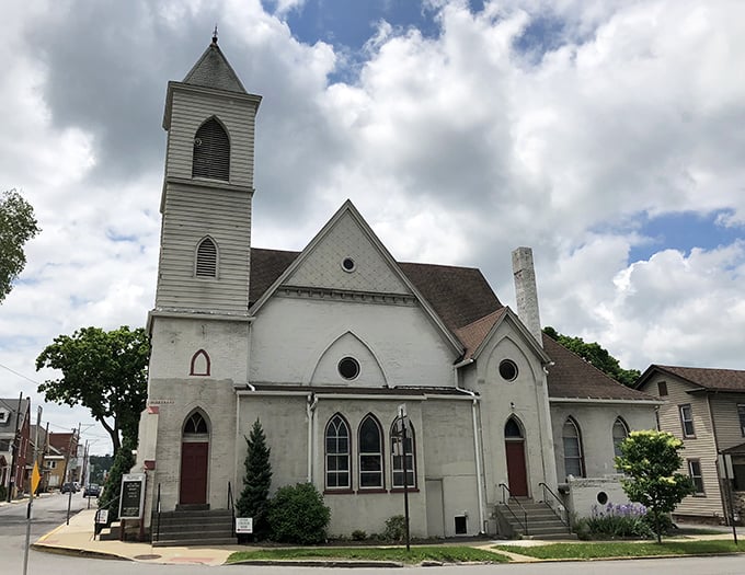 This historic church in Philipsburg stands as testament to the town's rich heritage and surprisingly affordable present.