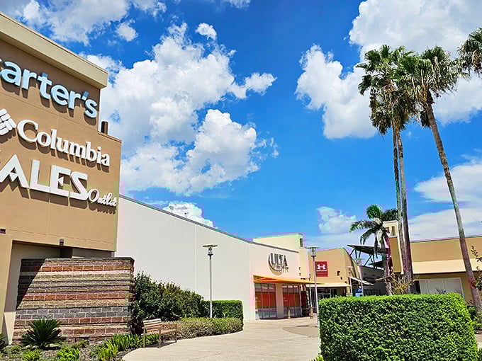 Rio Grande Valley Premium Outlets brings big-city shopping to border country, where palm trees and bargains grow equally well.