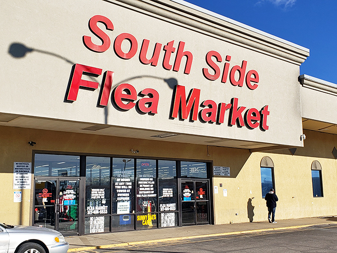 The urban flea market experience brings together diverse communities united by one common goal: great finds.