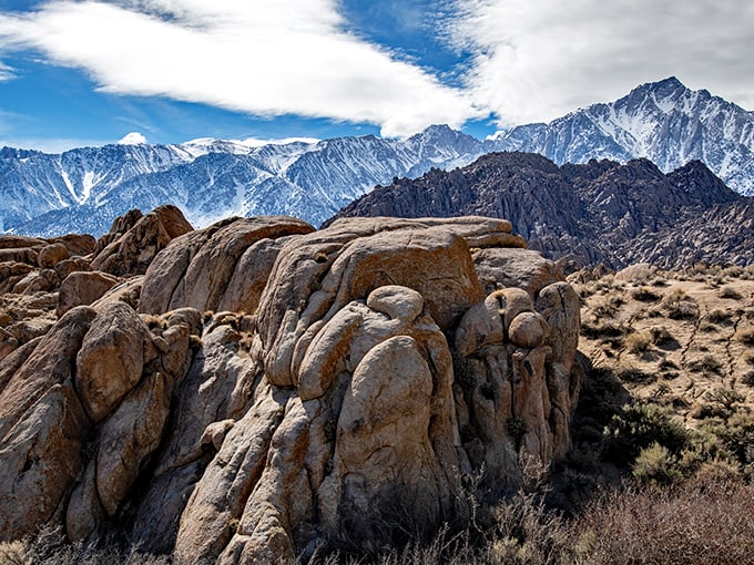 The Alabama Hills' otherworldly rock formations have starred in more Westerns than John Wayne – and they're still ready for their close-up.
