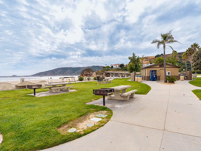 Avila's community park offers picnic tables with million-dollar views – the kind of lunch spot that makes brown-bag meals taste gourmet.