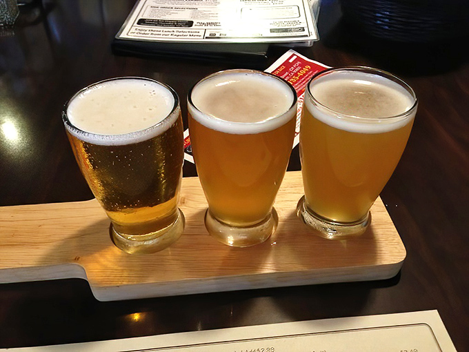 A flight of beers that pairs with BBQ like Sinatra with a microphone—effortlessly complementary and absolutely essential to the experience.