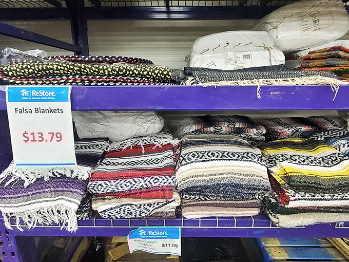 Blanket bonanza! These colorful falsa blankets aren't just cozy—they're the Southwest-chic accent your couch has been dreaming about.
