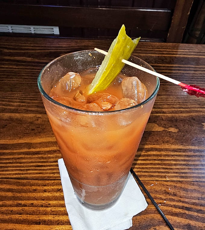 A Bloody Mary that's practically a meal unto itself—the perfect companion for when you need vegetables but also need them to swim in vodka.