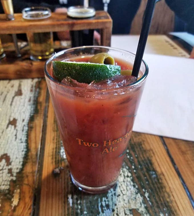 Their Bloody Mary doesn't just wake up your taste buds – it gives them a full cardio workout with that spicy kick.