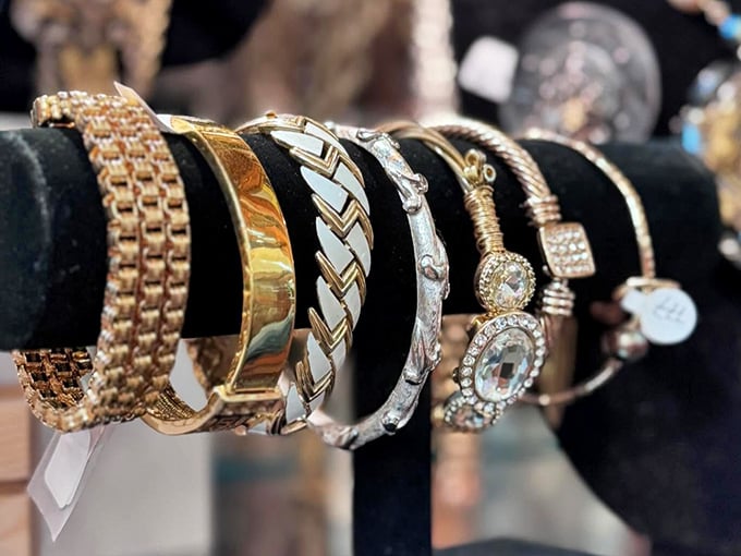 Wrist candy that spans decades—from chunky gold links to diamond-studded statement pieces, these bracelets are conversation starters disguised as accessories.