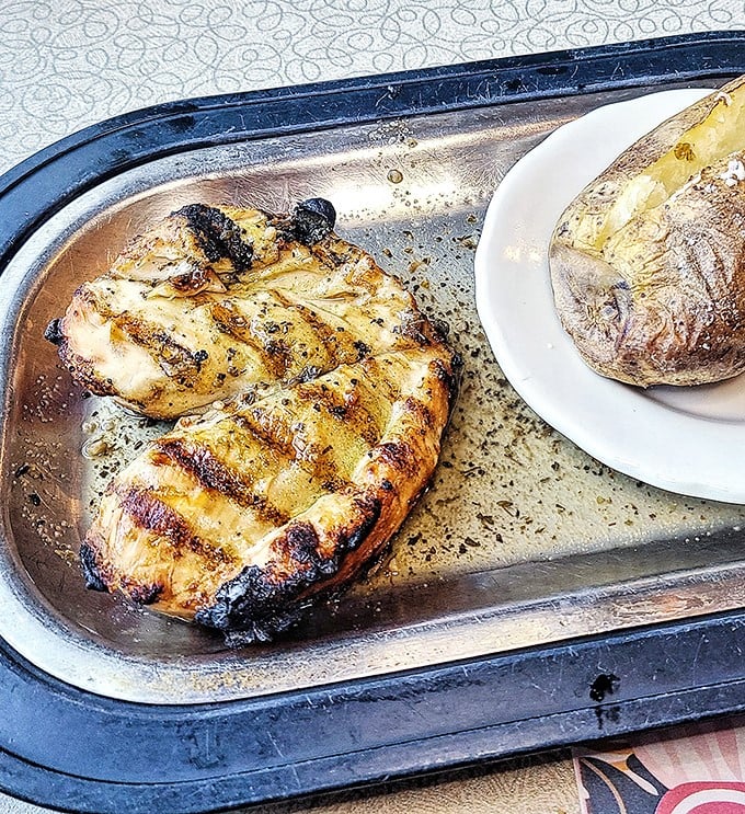 Grill marks aren't just decoration—they're the signature of a chef who understands that simplicity, when done right, is culinary poetry.